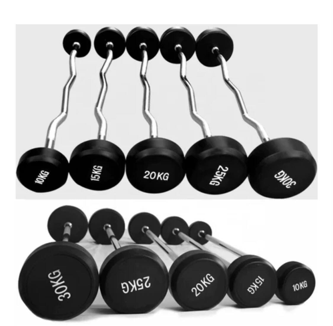 Fixed Weight Lifting Barbell Dumbbell Price per KG Asim s Sports